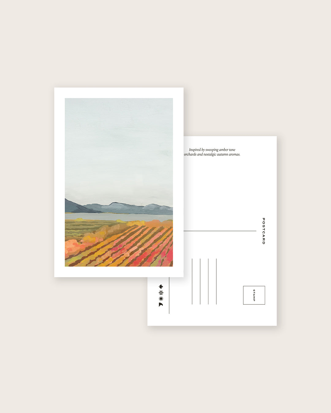 Stillness in The Seasons - Set of 4 Okanagan inspired Postcards ...